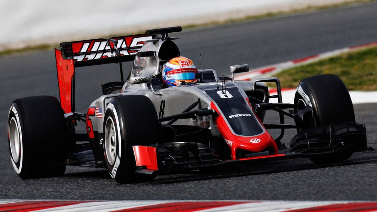 Haas ainda trabalha para resolver problemas em suas asas