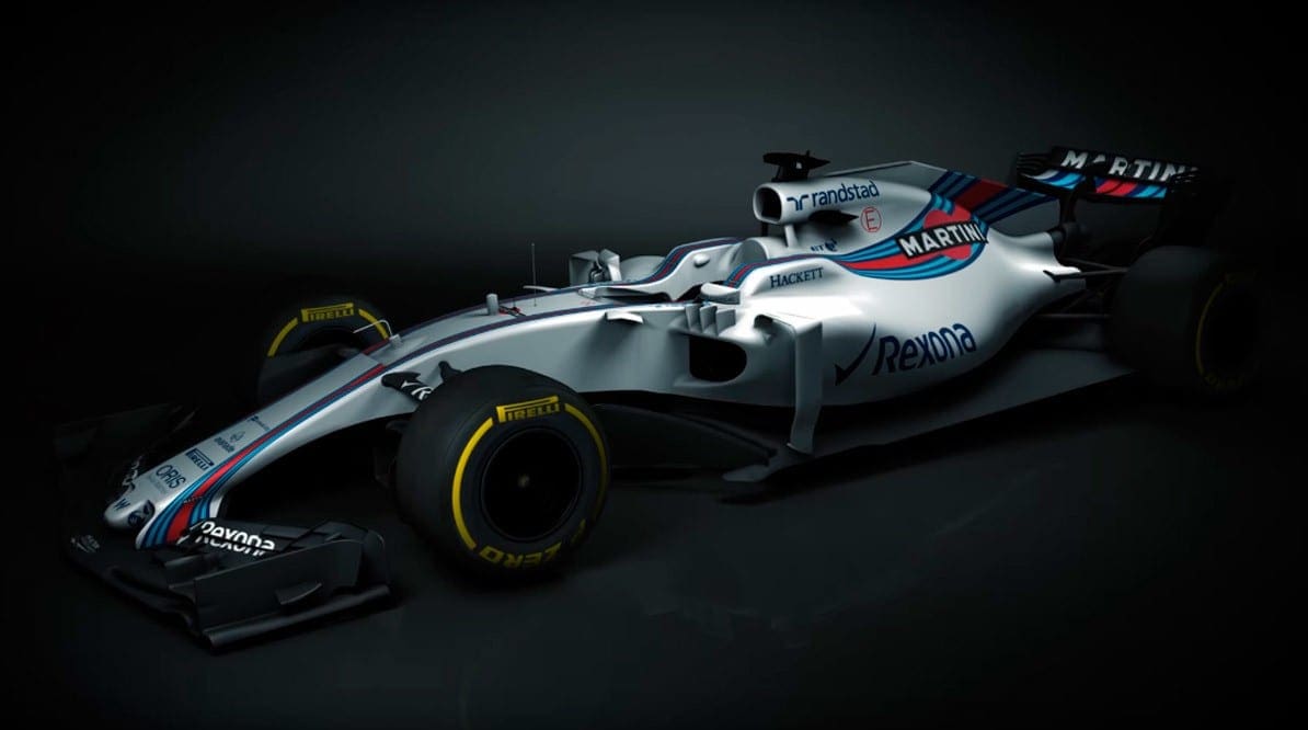 Williams revela primeiras imagens do seu novo carro