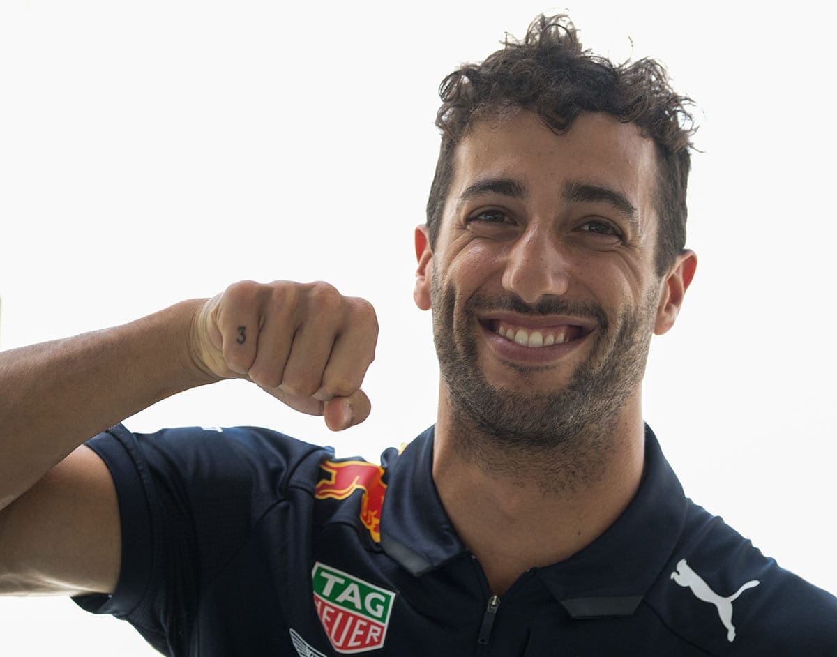 Daniel Ricciardo troca a Red Bull pela Renault para a temporada 2019
