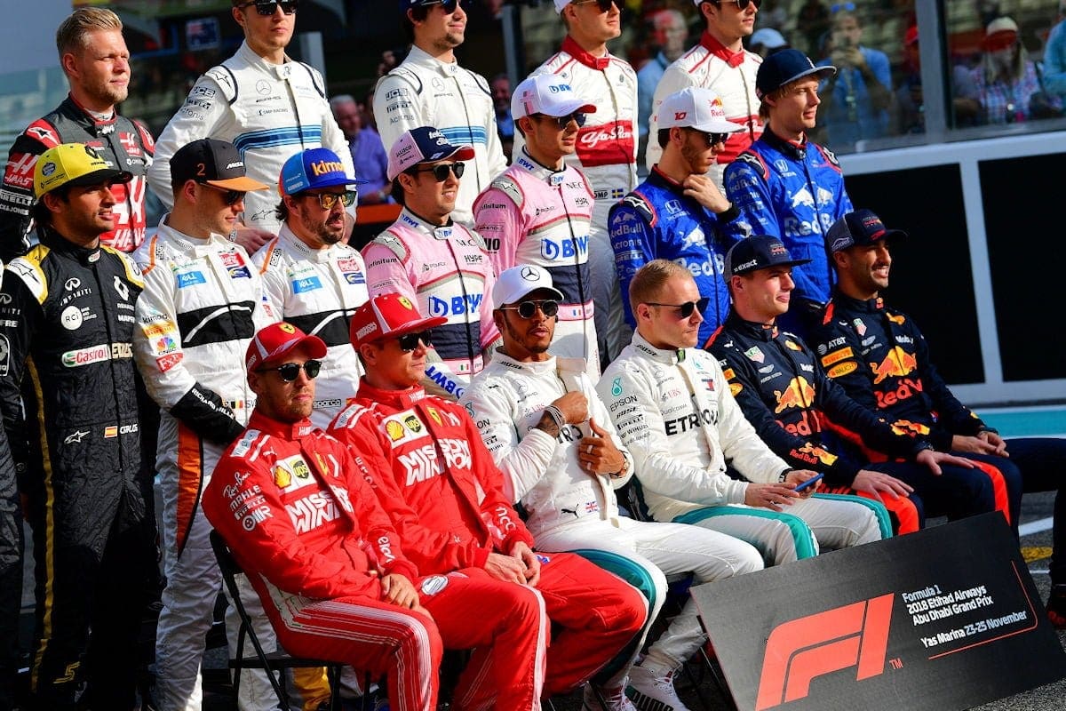 Confira o grid completo para a temporada 2019 da Fórmula 1