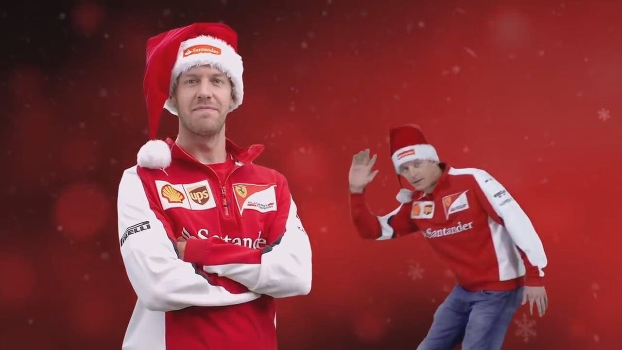 VÍDEO: Sebastian Vettel e Kimi Raikkonen cantam "We Wish You A Merry ...