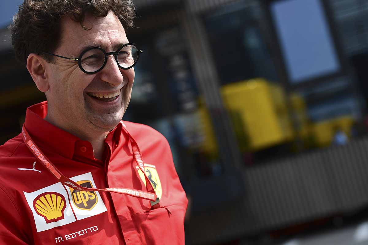 Binotto orgulhoso de sua equipe: "Decisão ousada, mas que funcionou bem"