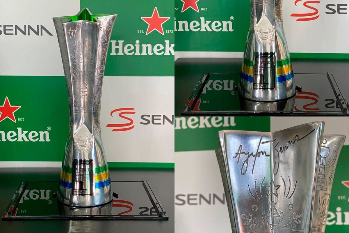 Família Senna, F1 e Heineken apresentam troféu do vencedor do GP do ...