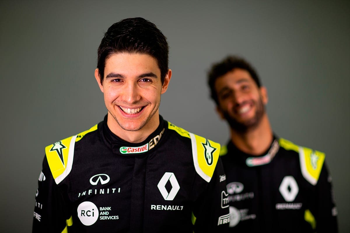 Ocon mal pode esperar para estar ao volante do novo R.S.20