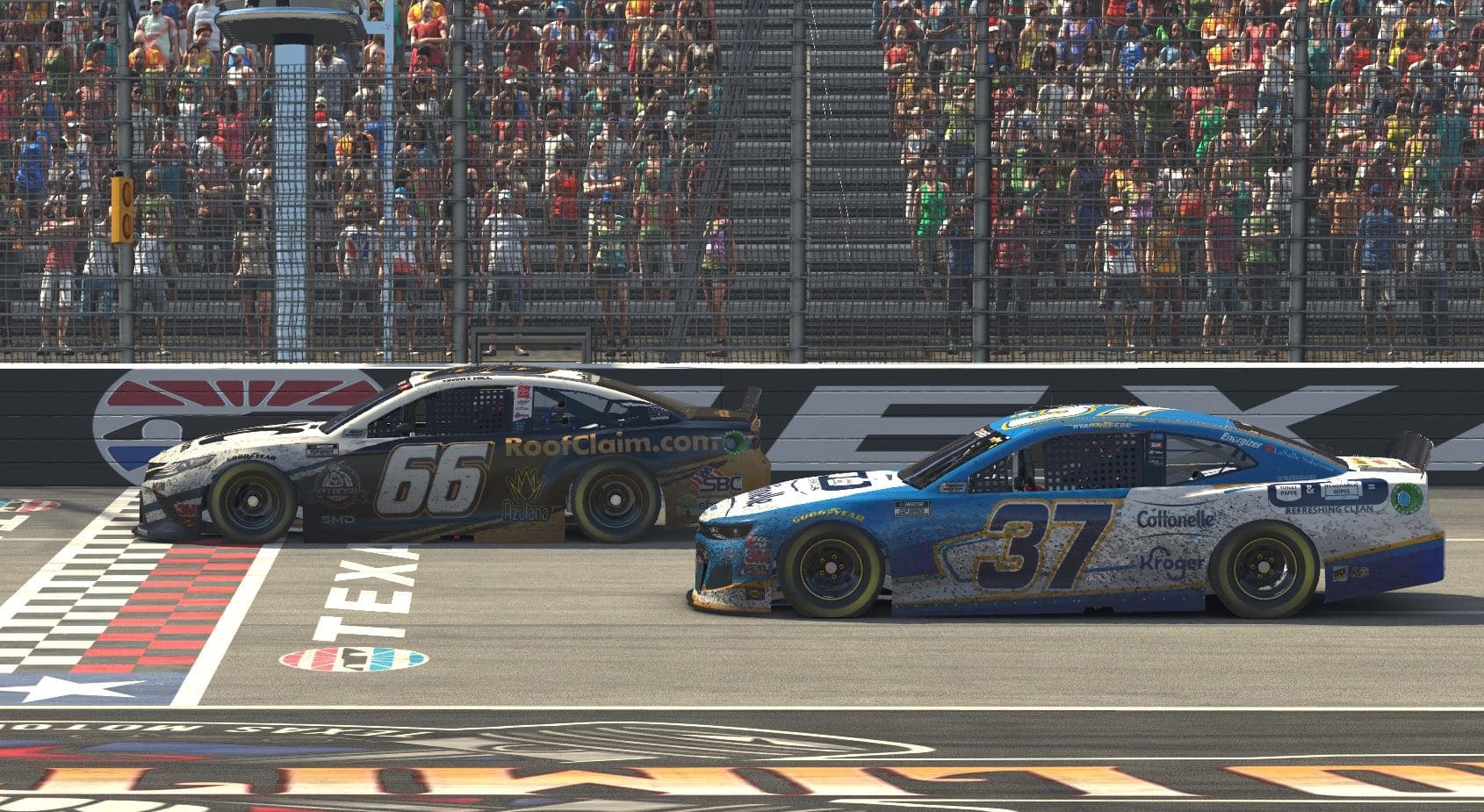 Hill supera Byron e vence corrida virtual da Nascar no Texas