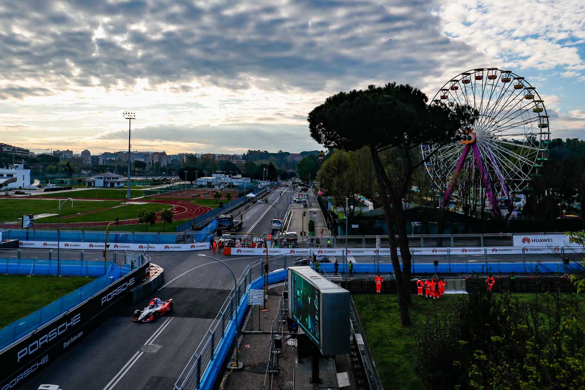 Pilotos da Fórmula E elegem circuito de Roma como o melhor da categoria