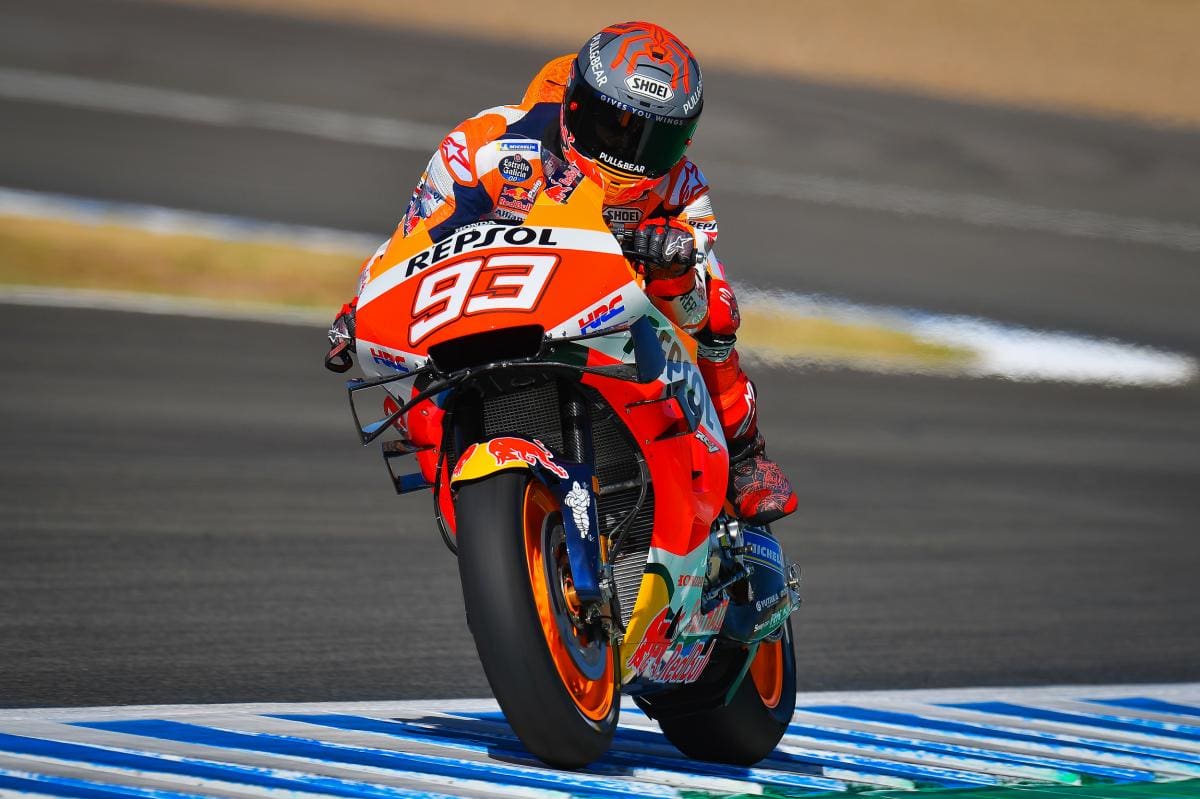 Márquez termina sexta na frente em Jerez com tempo feito no TL1