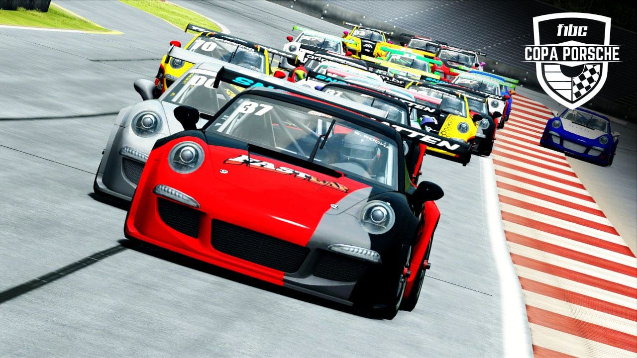 F1BC: Bruno Rocha (Fast Lap) vence em Glen e fatura título da Copa Porsche