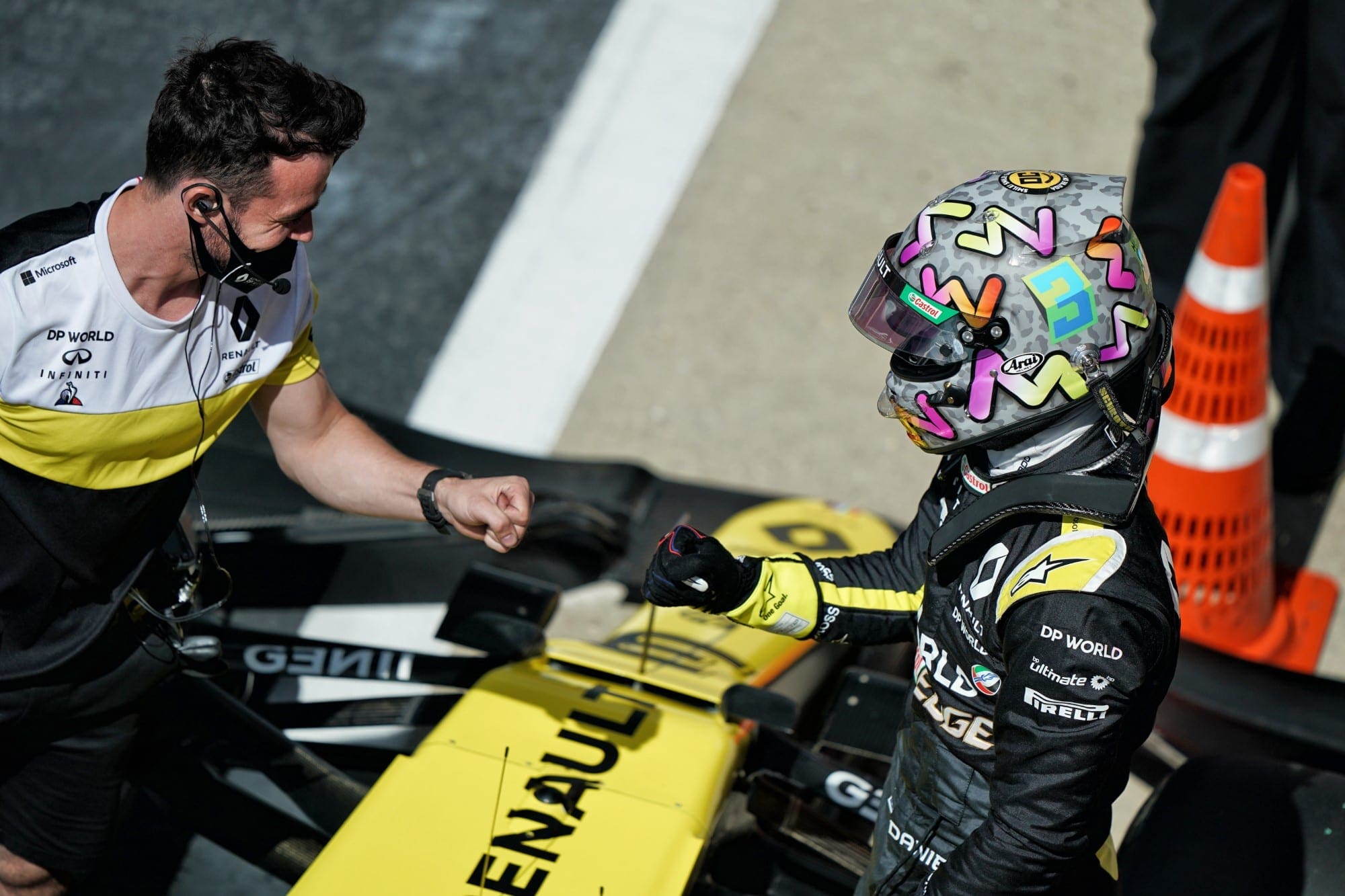 Dupla da Renault no Q3: “Feliz com progresso”