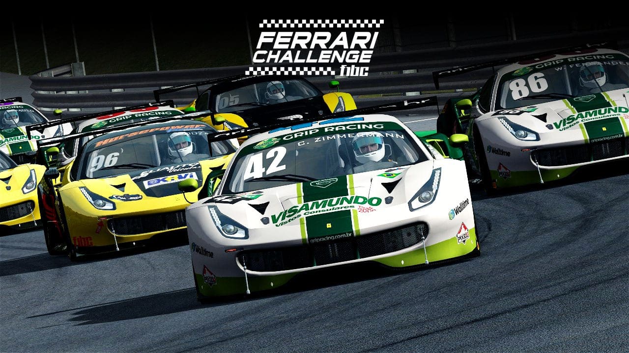 Ferrari Challenge: Corrida limpa, sem sustos para vitória de Charles ...