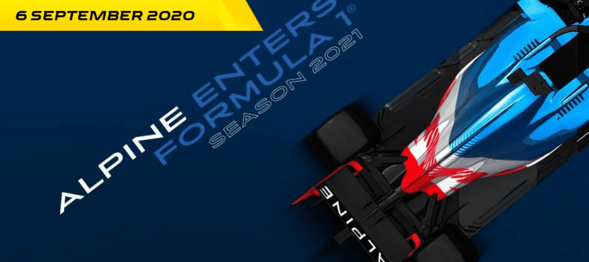 Alpine F1 Team posta teaser sobre sua possível nova aparência