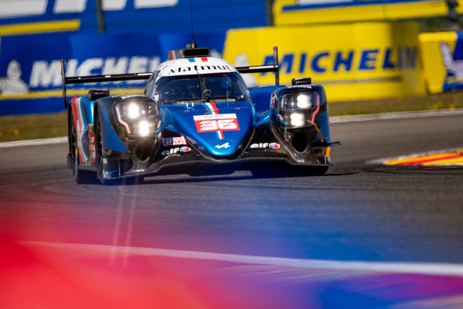 Alpine larga da segunda fila das 6 Horas de Spa-Francorchamps