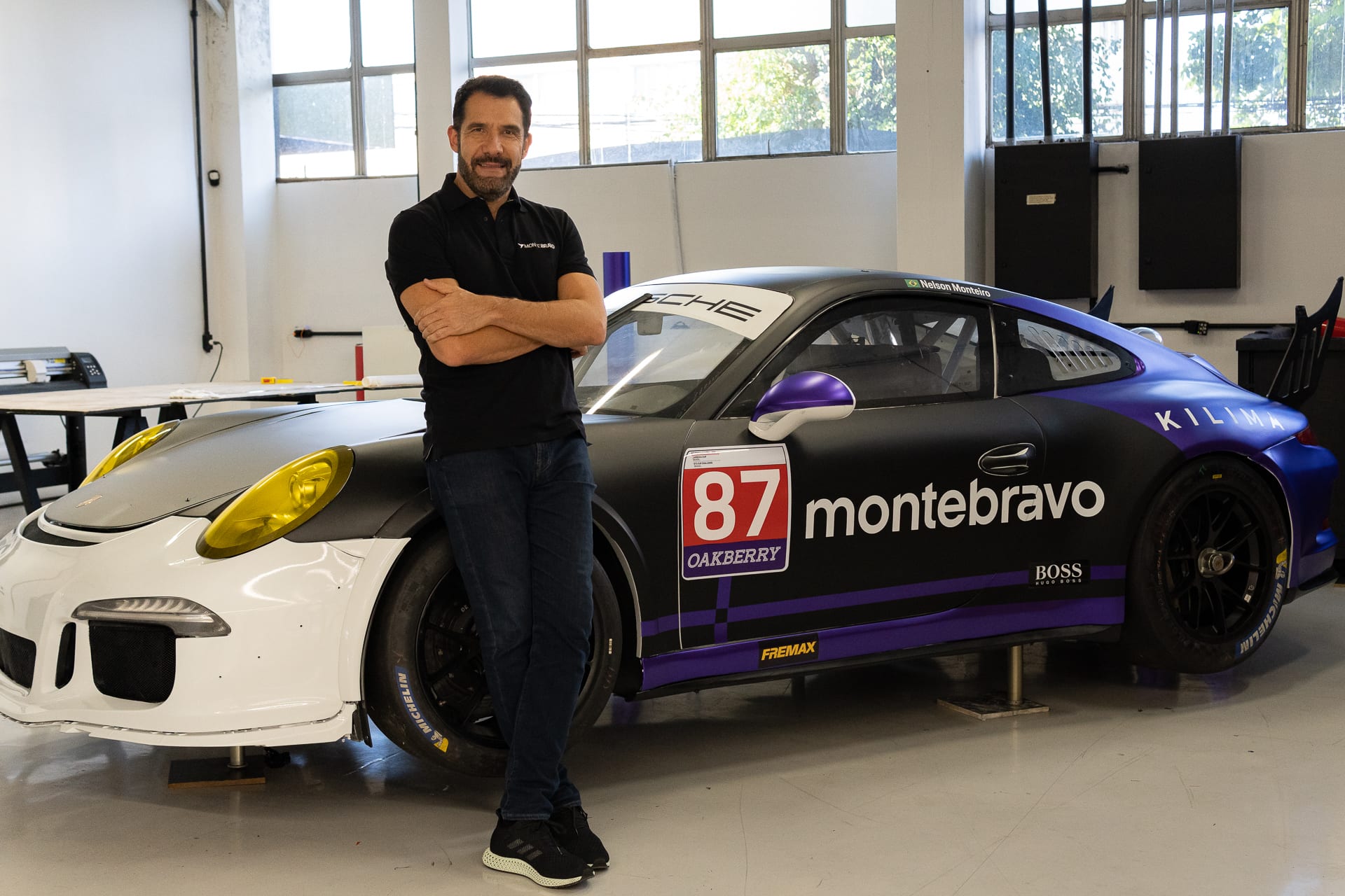 Monte Bravo patrocinará o piloto Nelson Monteiro na Porsche Cup 2021