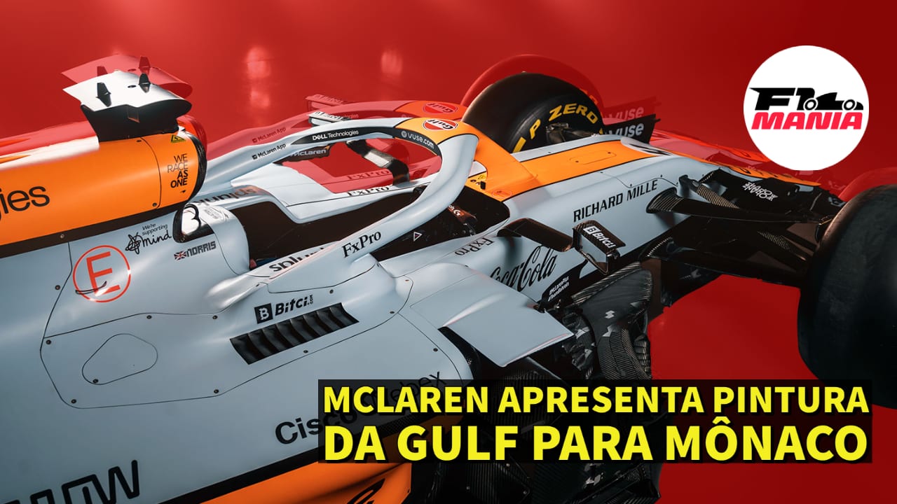Em Dia: McLaren apresenta pintura da Gulf para o GP de Mônaco