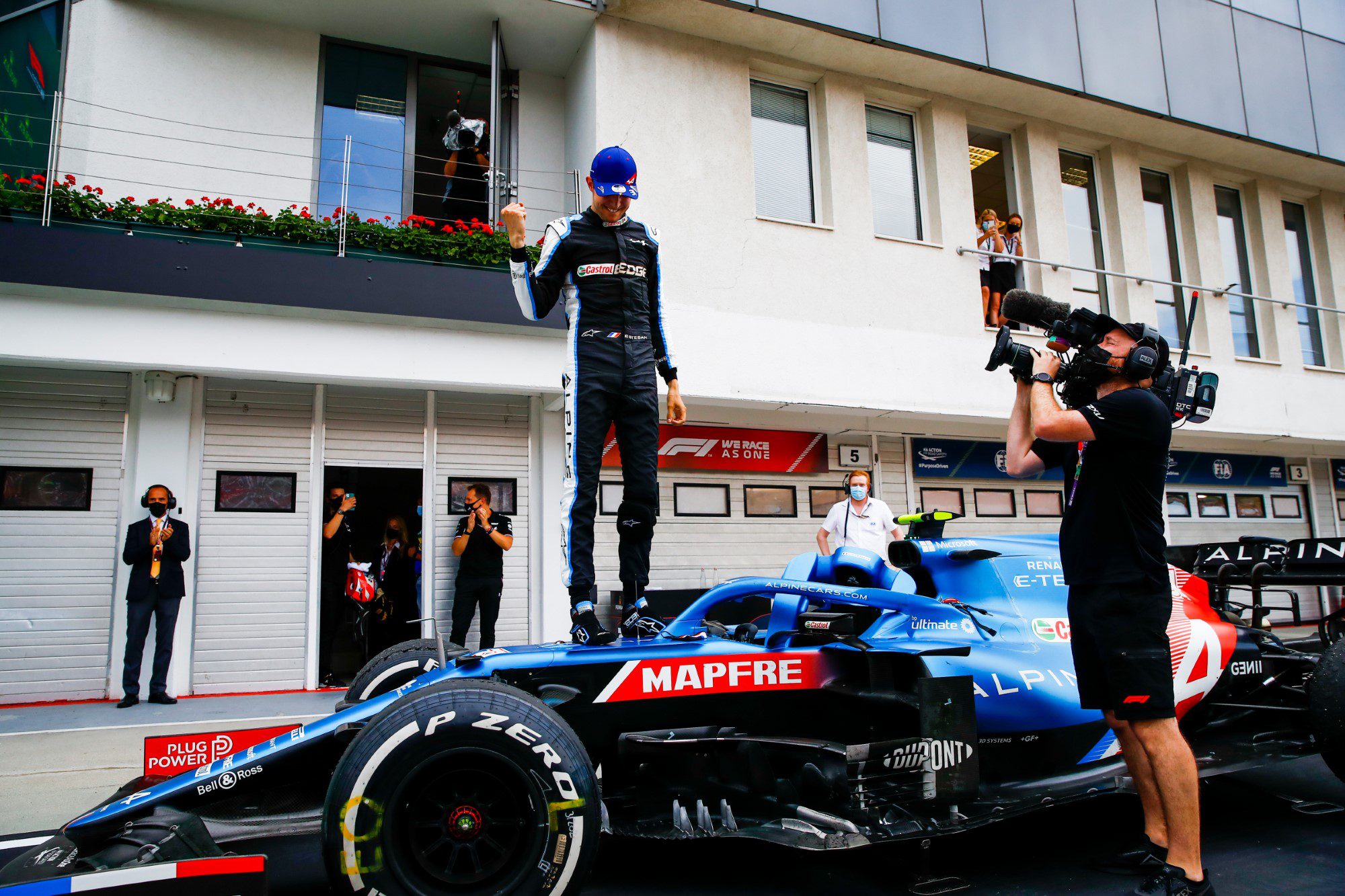 Alpine F1 não pensou na vitória até depois do pit stop de Ocon