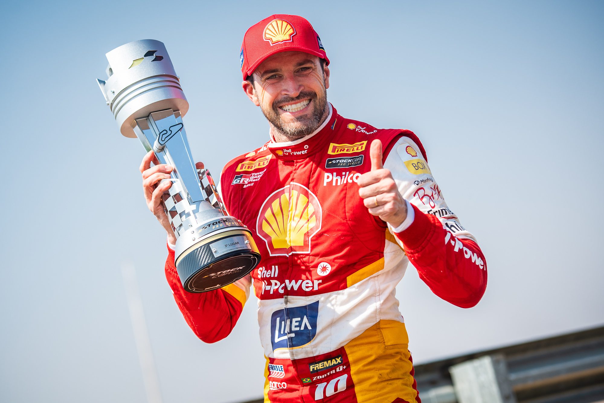 Shell vai ao pódio com Zonta no anel externo de Goiânia e segue com ...