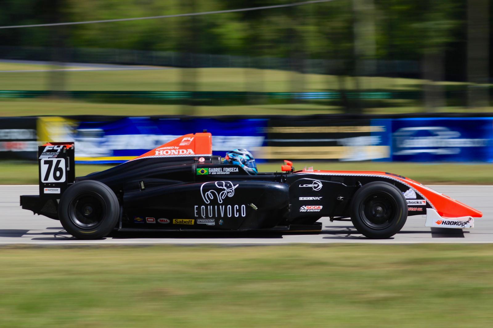 Gabriel Fonseca estreia em COTA na preliminar da Fórmula 1 pela F4 US