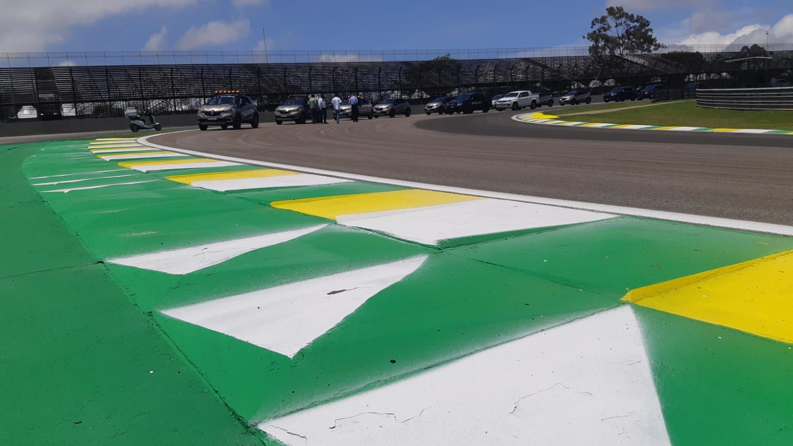 Interlagos recebe melhorias na pista para o GP de São Paulo de F1