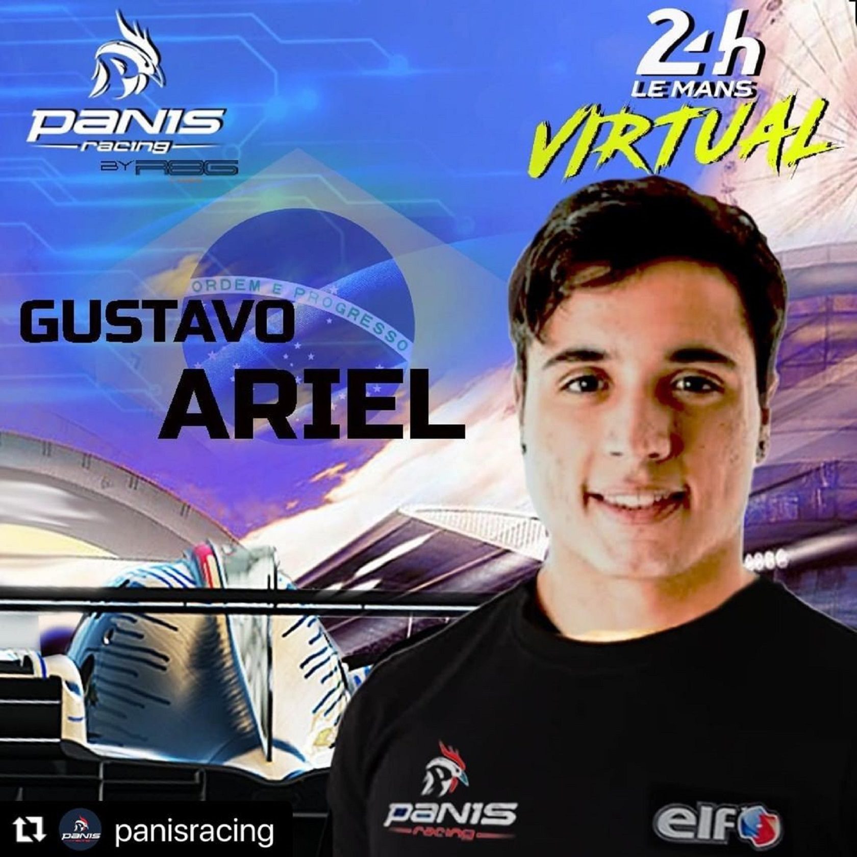 Ariel fala em grande expectativa para 24 Horas de Le Mans Virtual ...