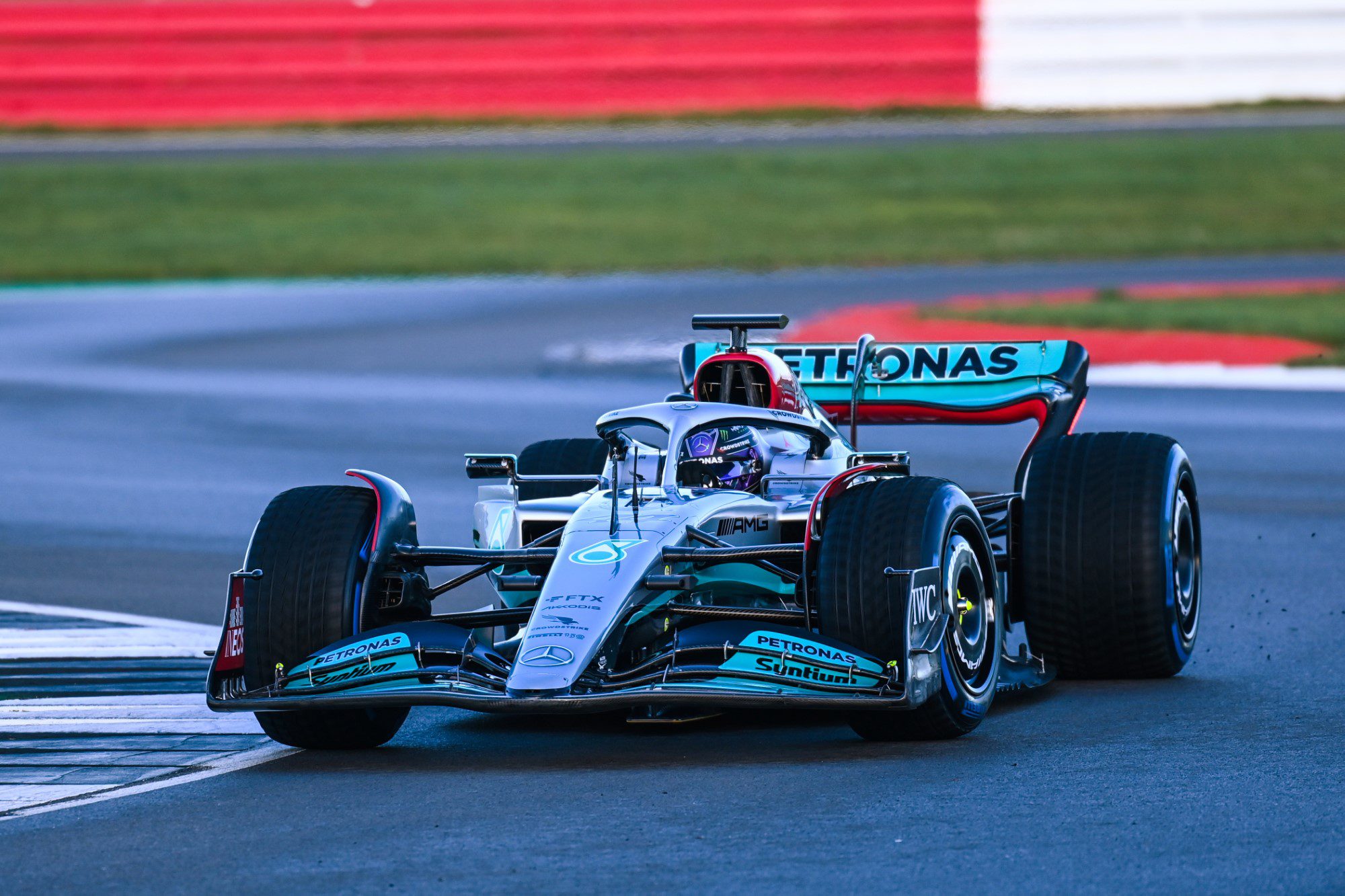 Galeria: as imagens do W13 no shakedown da Mercedes em Silverstone