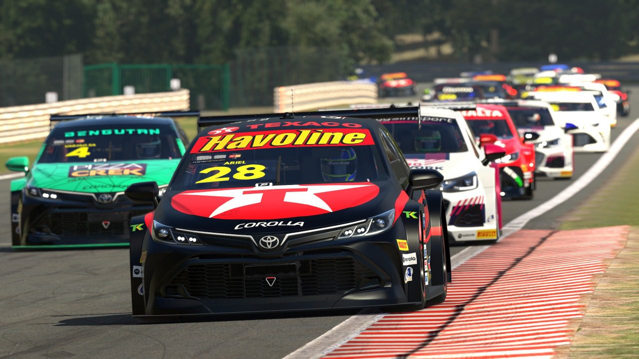 Texaco Racing by TK estreia com vitória na E-Stock com Gustavo Ariel