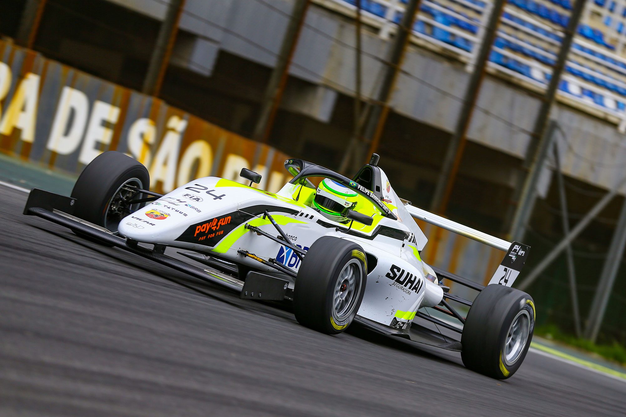 Pipe Barrichello Bartz parte da quinta fila neste sábado em Interlagos