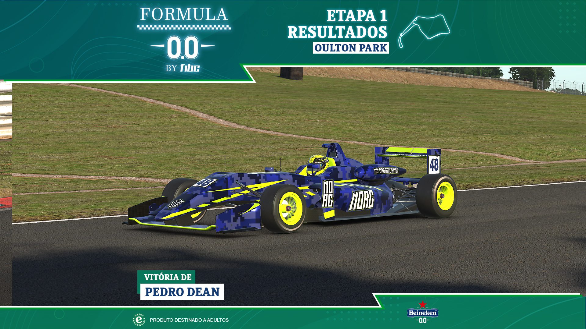 Formula Heineken 0.0 by F1BC: Pedro Dean surpreende com primeira ...