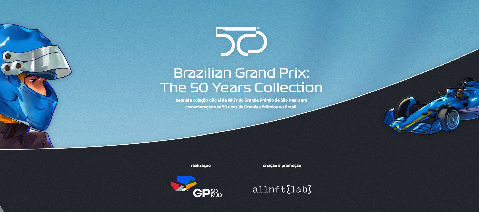 NFT: Coleção para os 50 anos da Fórmula 1 no Brasil