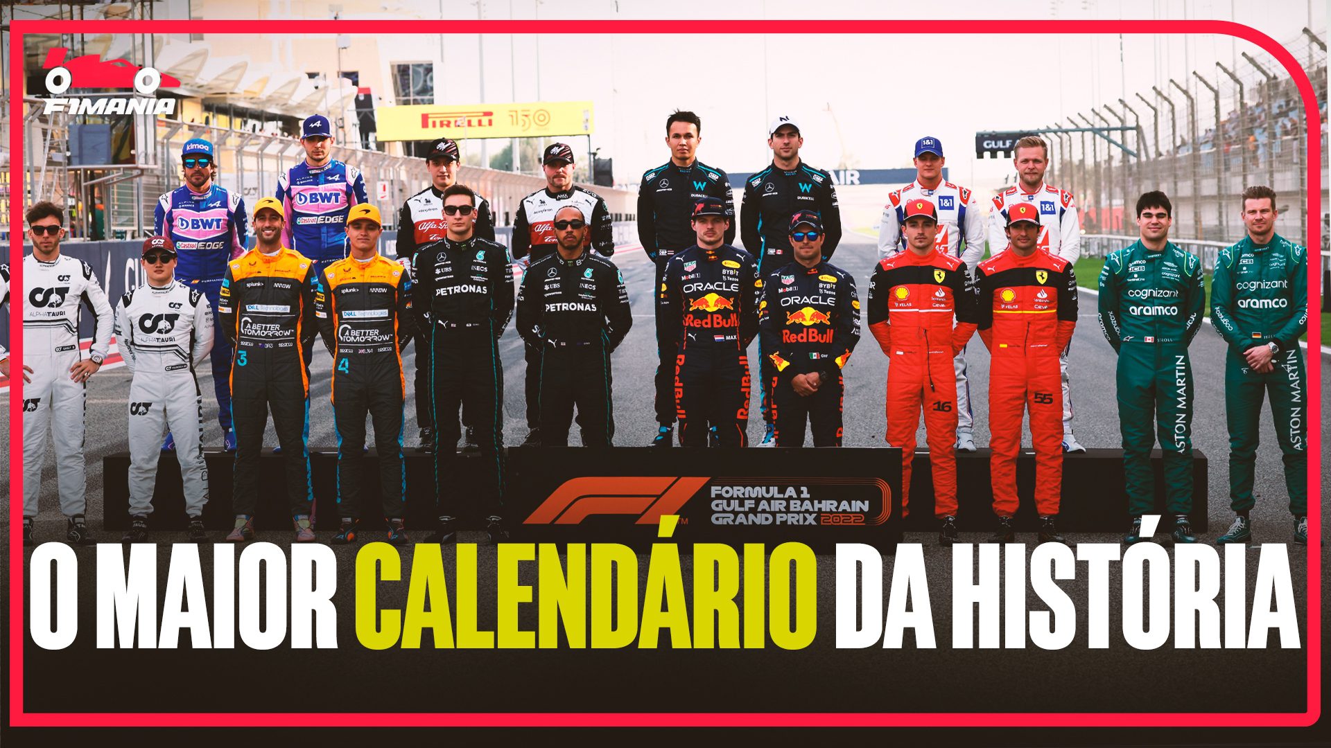 Em Dia: 24 corridas em quase 9 meses. O calendário da F1 2023