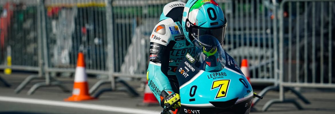 Foggia surge no fim e crava melhor tempo da sexta na Moto3 em Aragão