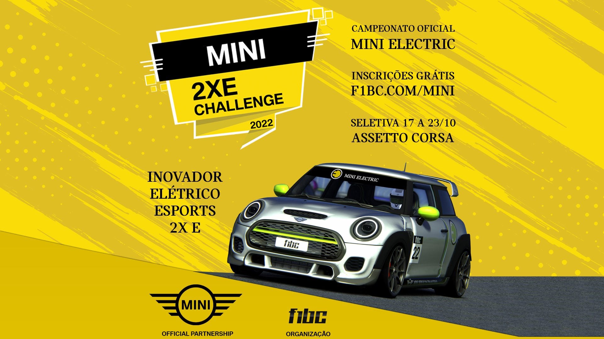 MINI inova nos eSports no Brasil com campeonato de carros virtuais 100% ...