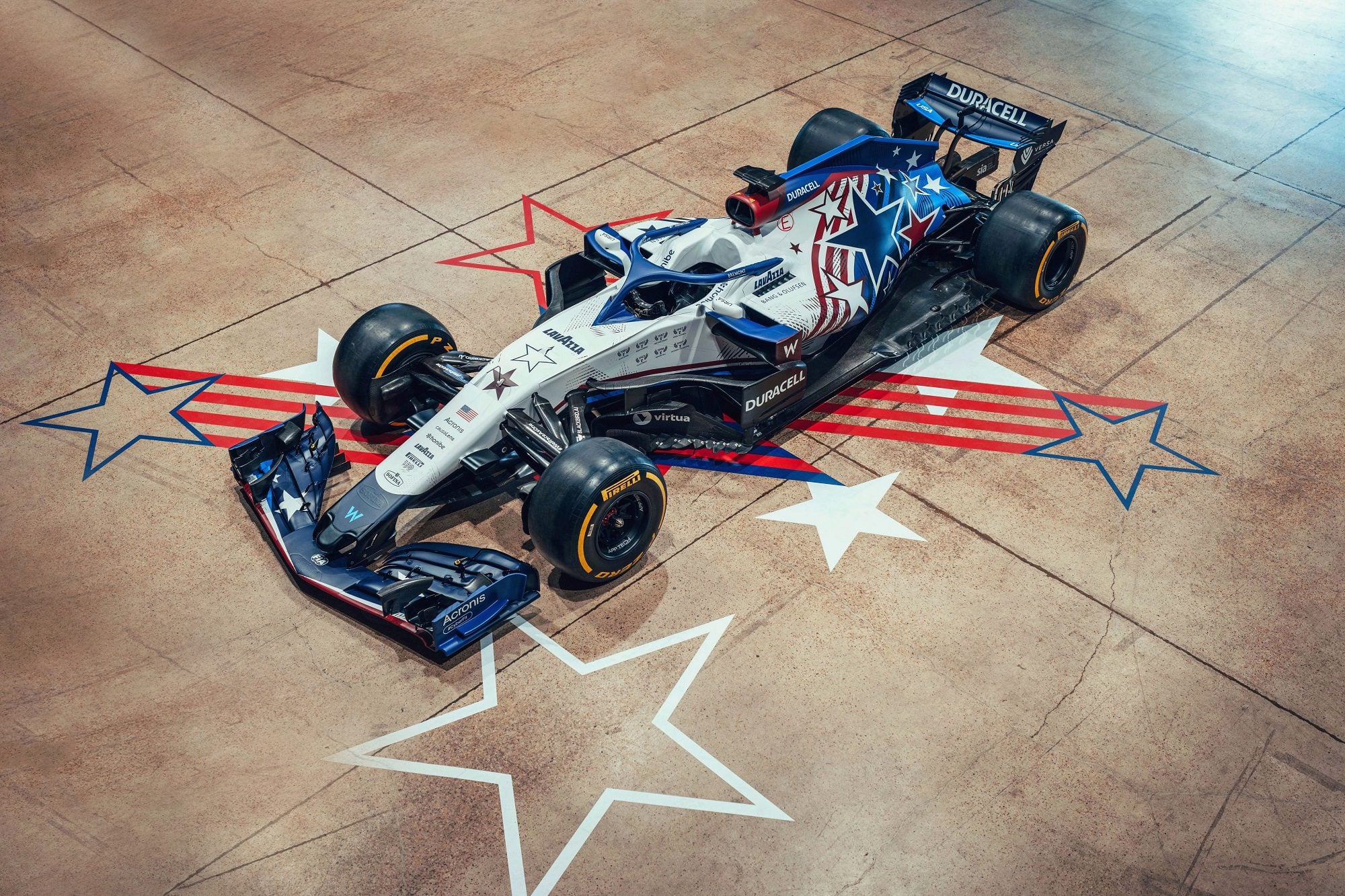 F1 – Foto: Haas e Williams adotam pintura especial e comemorativa para GP dos EUA