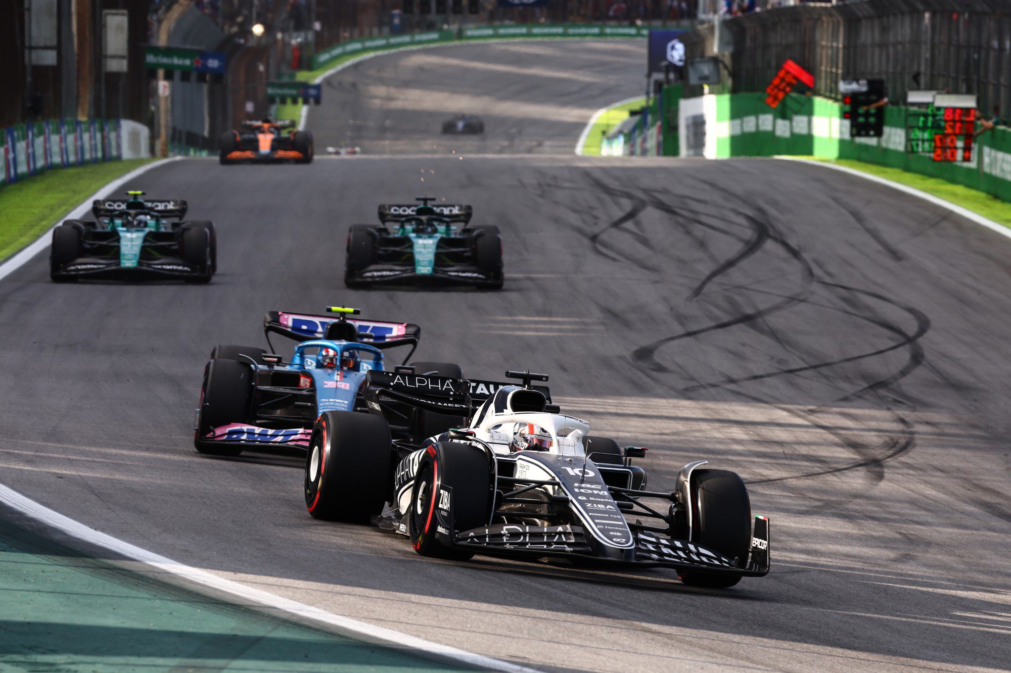Galeria: confira as imagens da corrida Sprint do GP de São Paulo de F1