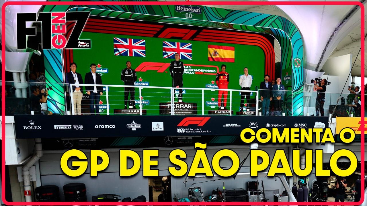Ao vivo: F1 Gen Z, a nova geração da F1 comenta o GP de São Paulo