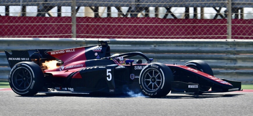 Pourchaire domina terça-feira de testes da F2 em Sakhir