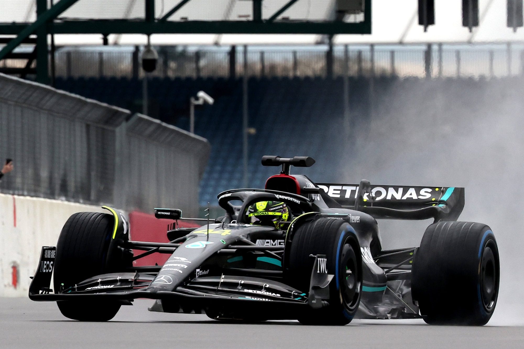 F1: Mercedes fez shakedown do W14 em Silverstone na quinta-feira