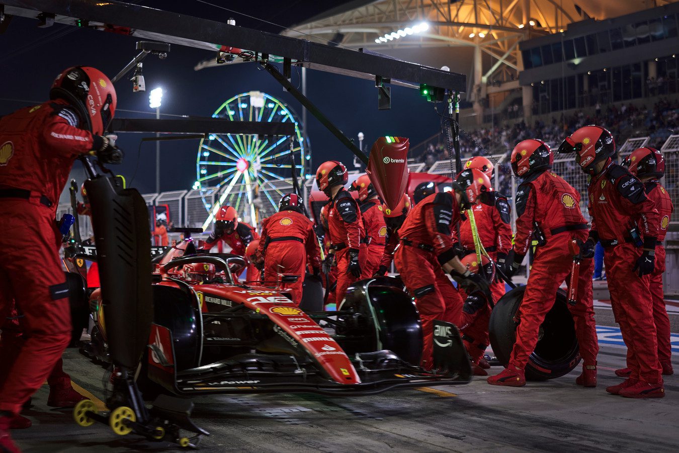 F1: Ferrari leva prêmio de pit stop mais rápido no GP do Bahrein