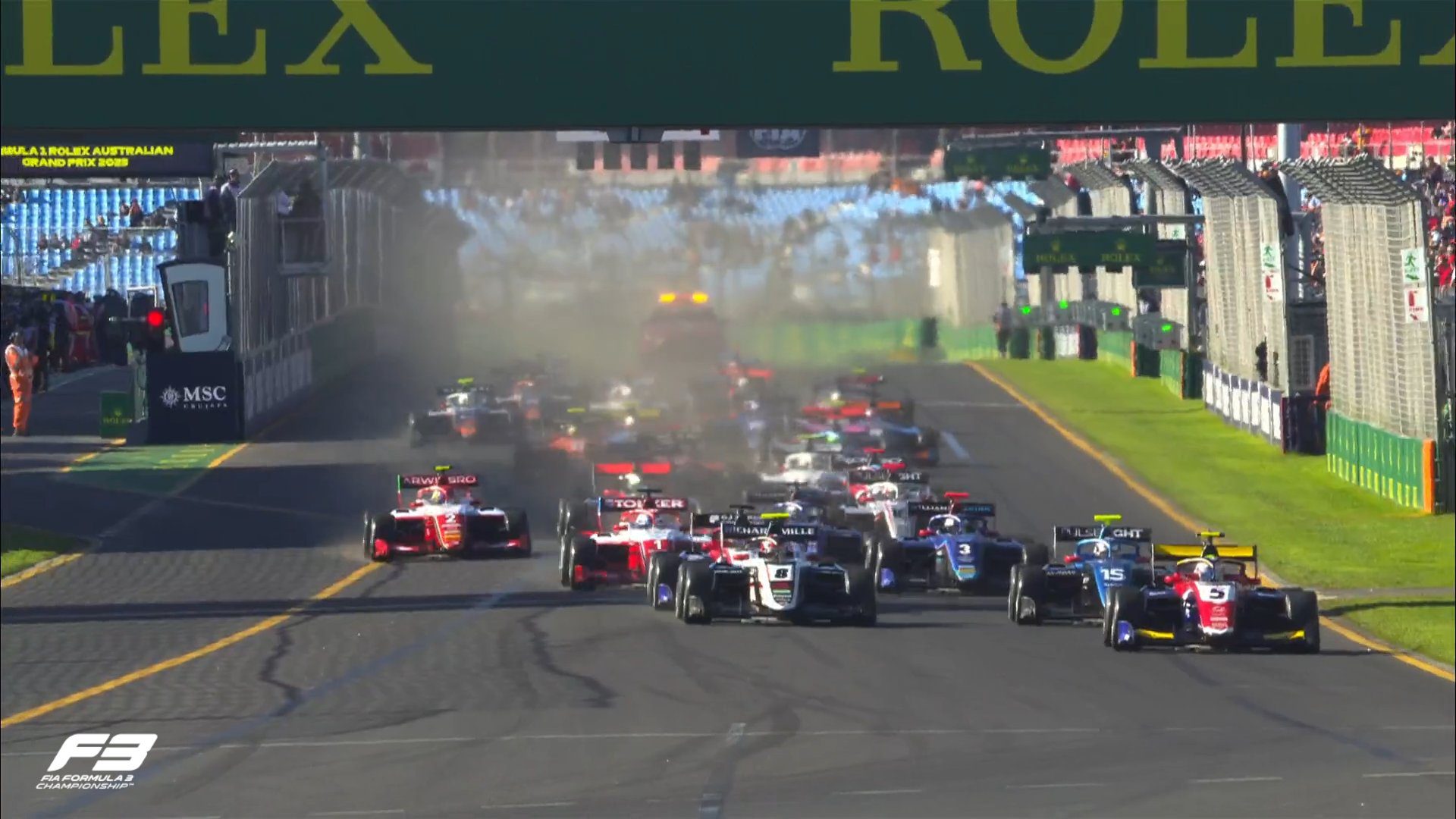 Confira a classificação da Fórmula 3 após a disputa da etapa da Austrália