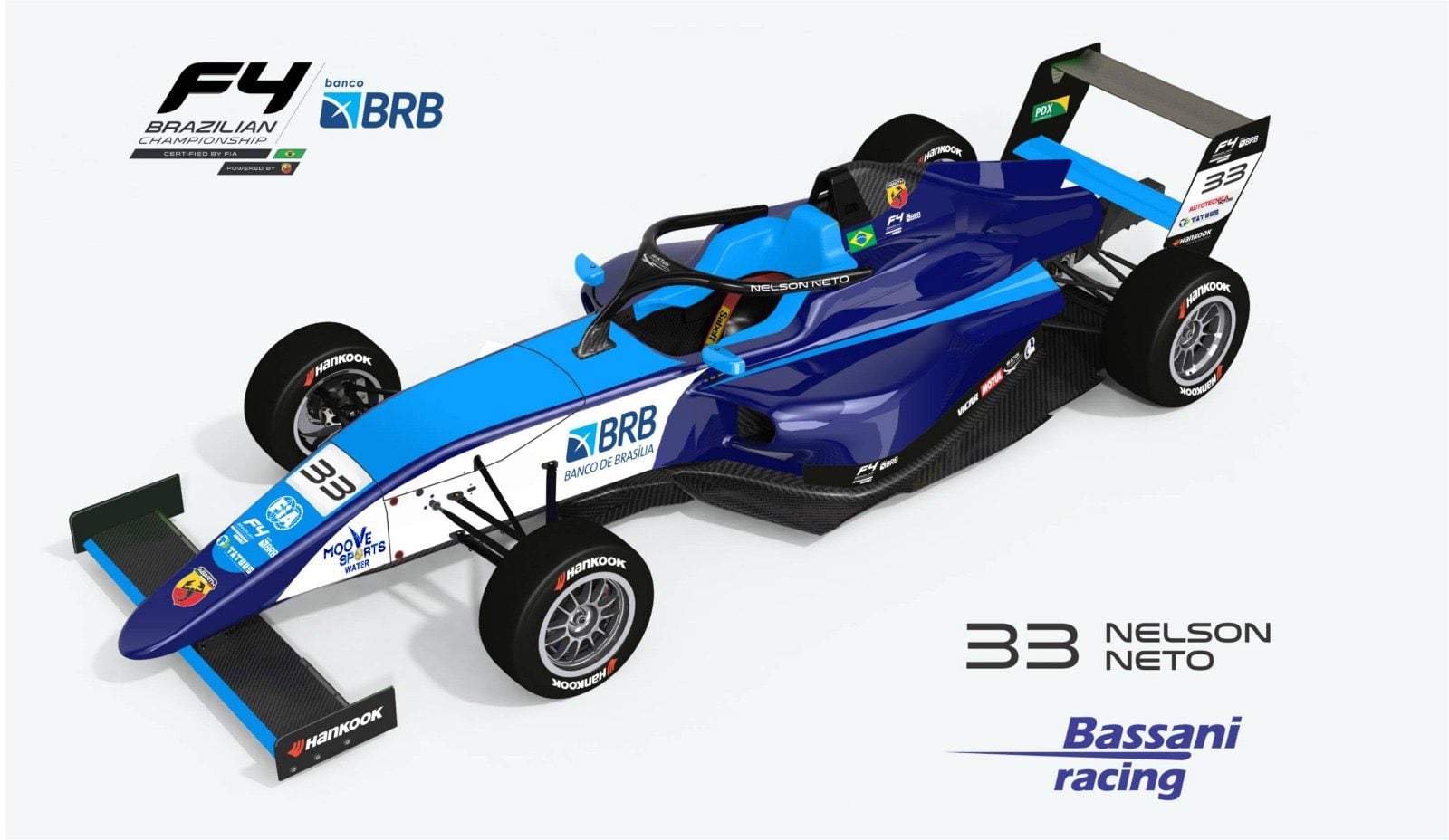 Bassani Racing apresenta Nelson Neto, Arthur Pavie, Matheus Comparatto ...
