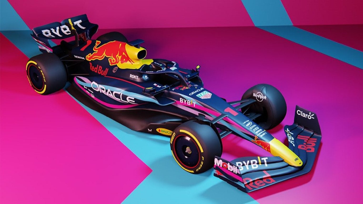 F1 – Foto: Red Bull apresenta pintura especial para GP de Miami