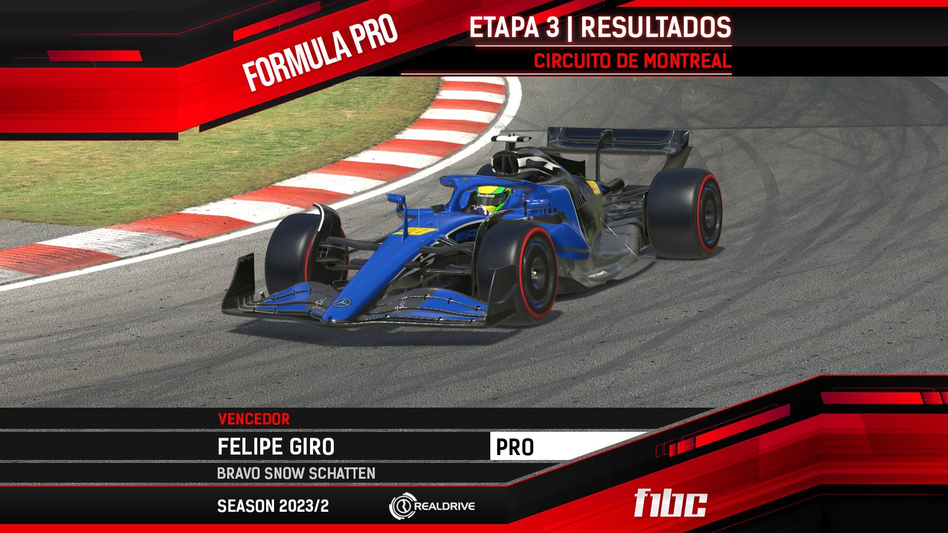 F1BC Formula Pro: Montreal tem prova difícil e grande vitória de Felipe ...