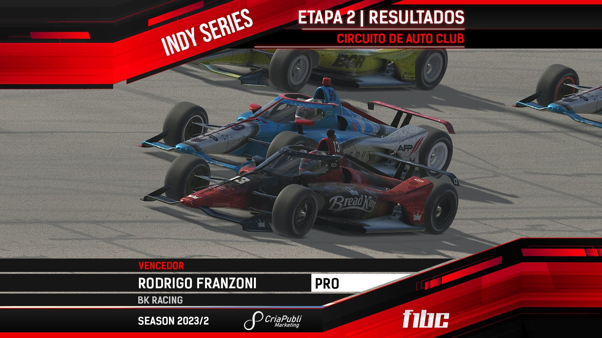 F1BC Indy Series: Rodrigo Franzoni vence Eric Macedo e Daniel Reche na ...