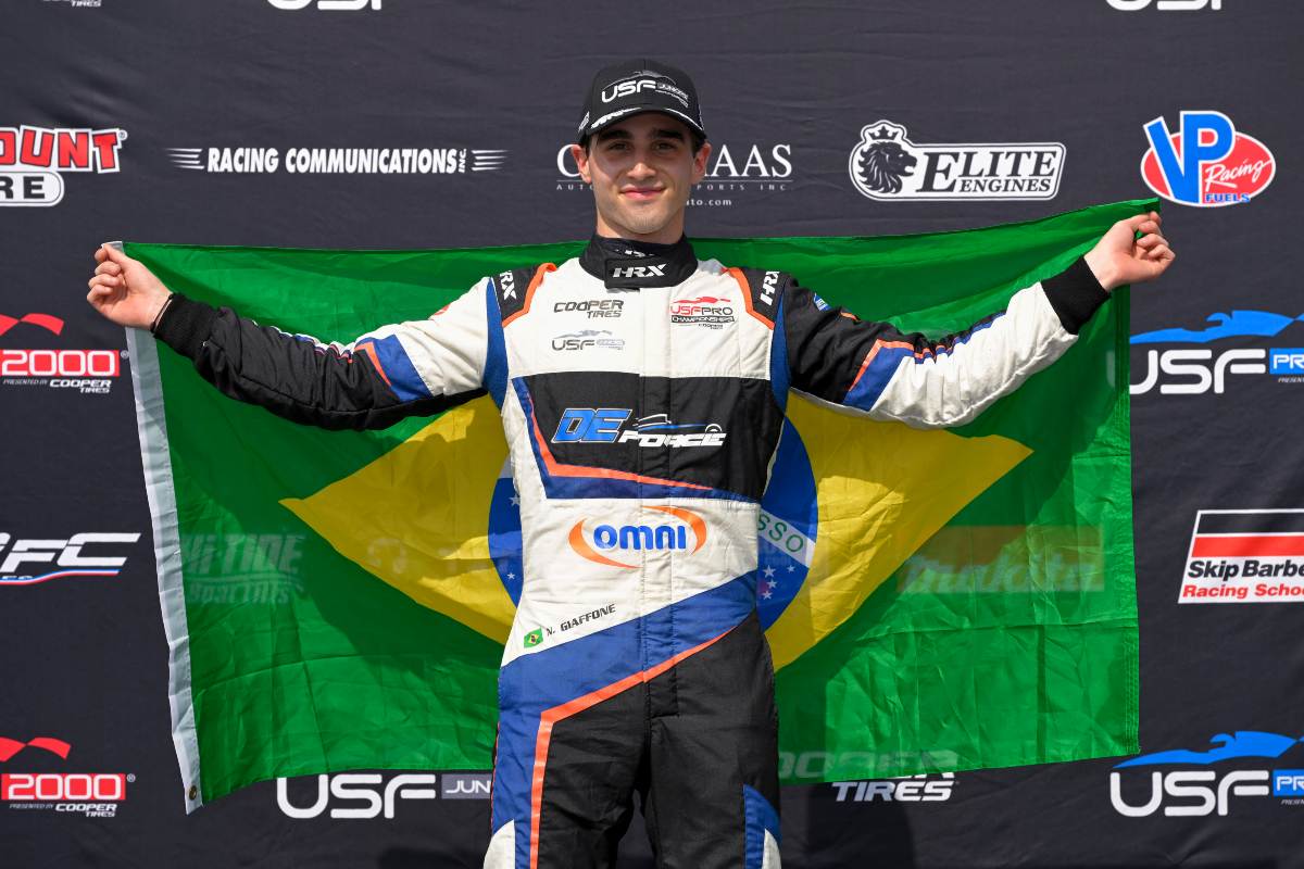 Nic Giaffone brilha com quarta vitória consecutiva na USF Juniors e ...