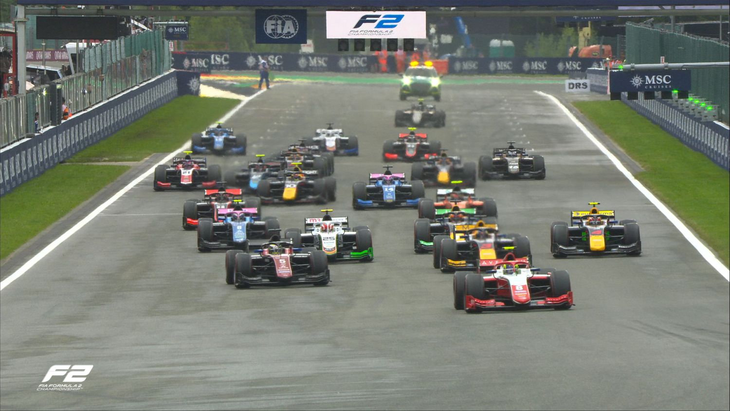 Confira a classificação da Fórmula 2 após a etapa da Bélgica