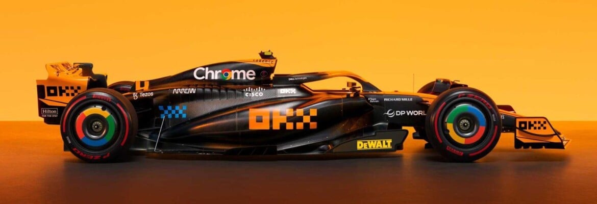 F1: McLaren revela nova pintura 'Stealth Mode' para GP de Singapura e Japão