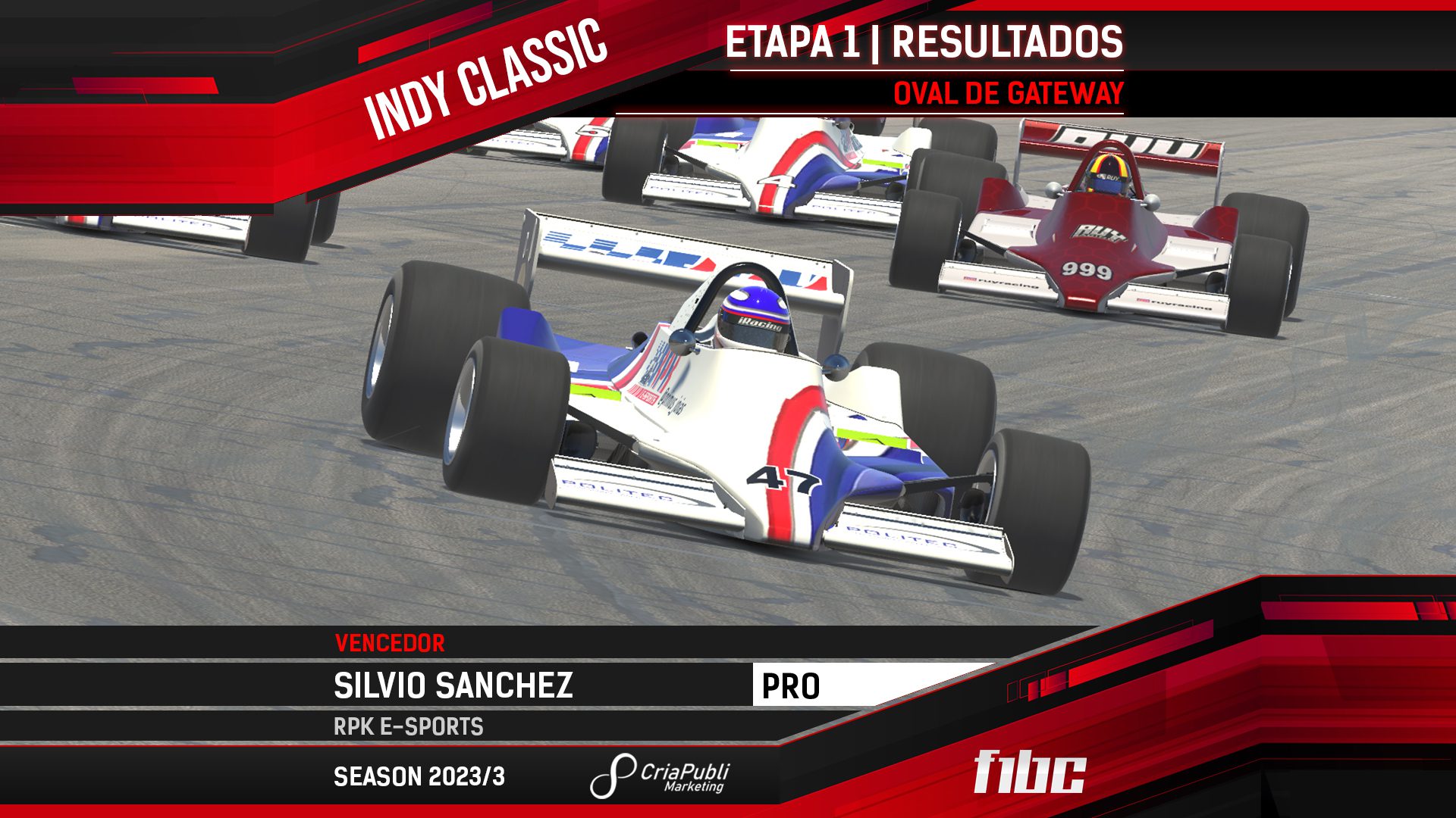 F1BC Indy Classic: Silvio Sanchez lidera trinca da RPK na estreia em ...