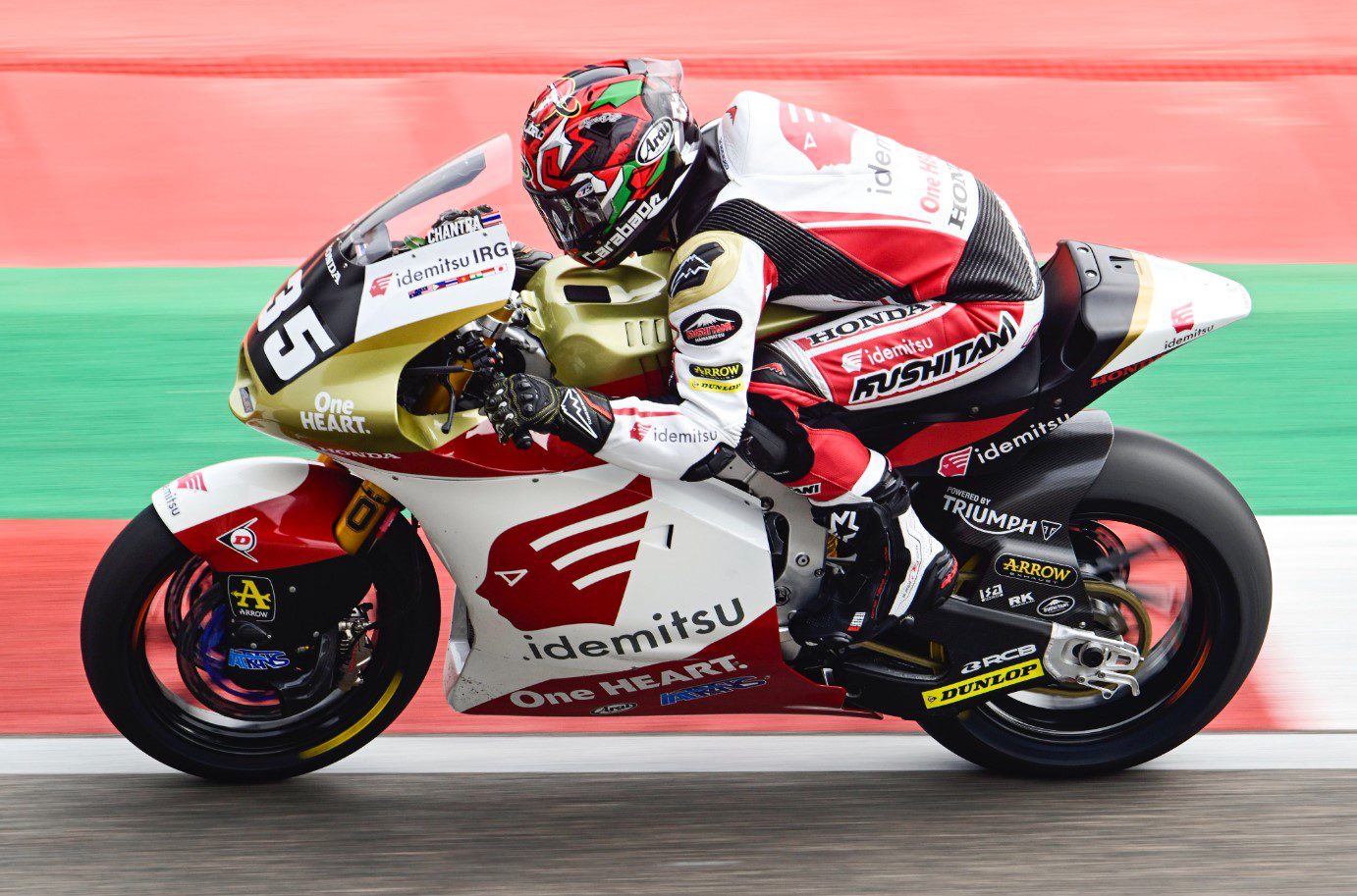 Moto2: Chantra domina sexta-feira e lidera os dois treinos no Japão