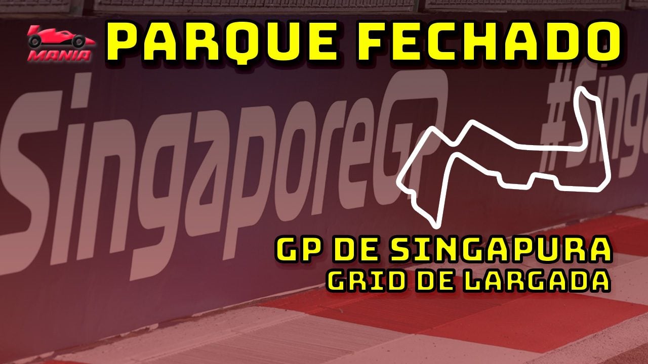 F1 Ao Vivo: Grid de largada do GP de Singapura no Parque Fechado F1Mania.net