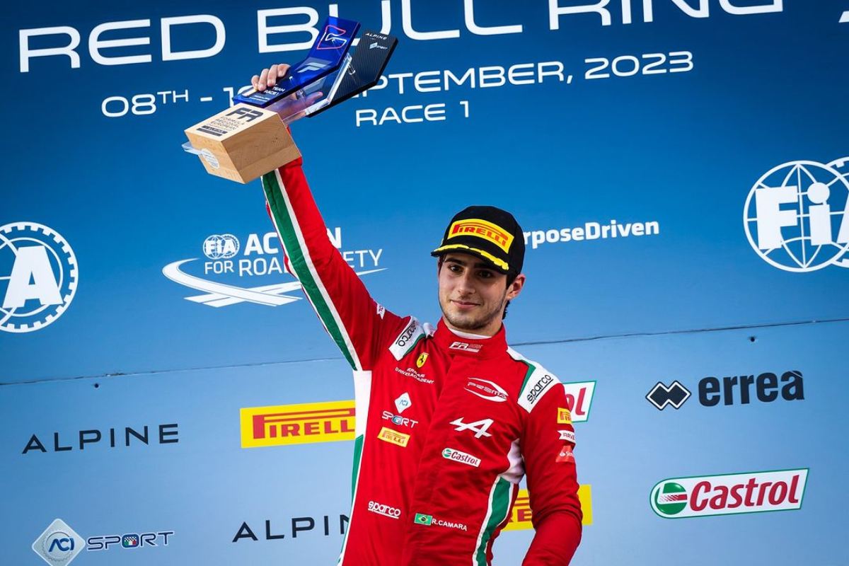 Rafa Câmara vence de ponta a ponta na FRECA com a Prema no Red Bull Ring