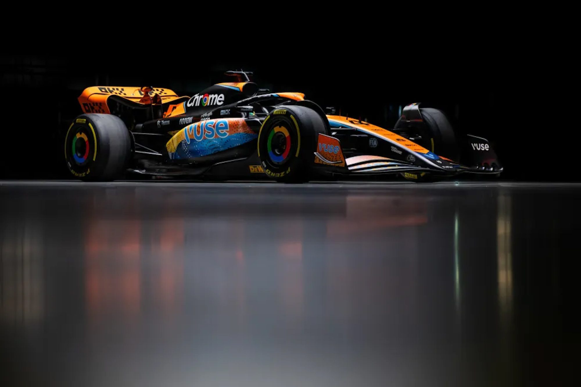 F1: Arte e inclusão, McLaren apresenta pintura especial para o GP de Abu Dhabi